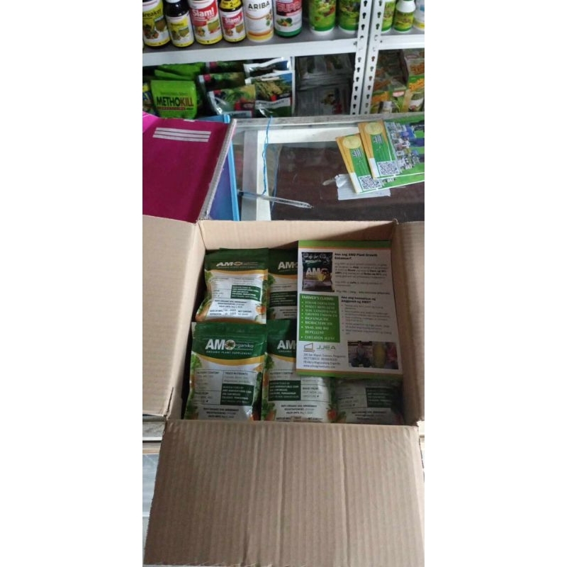 AMO - ORGANIC PLANT SUPPLEMENT - 100 GRAMS (NEW PACKAGING) 20 𝐏𝐀𝐂𝐊𝐒 ...
