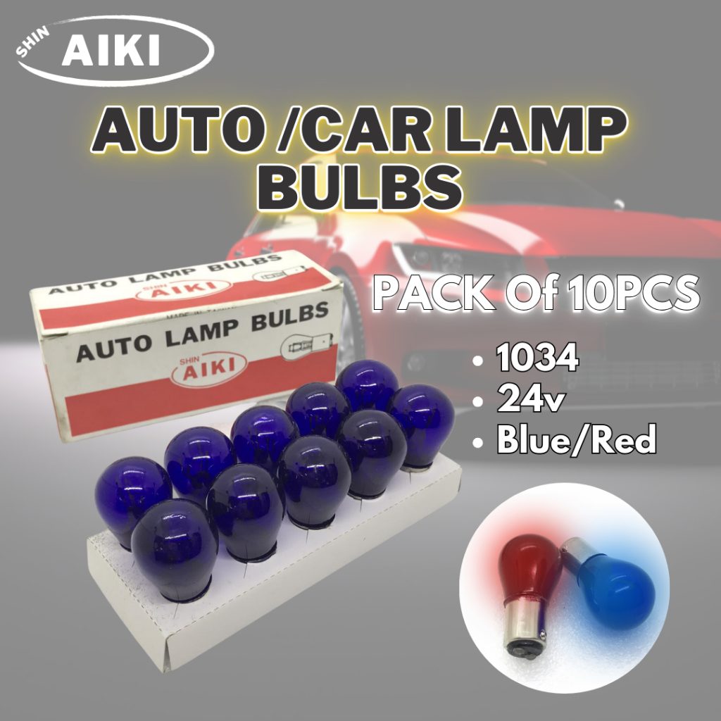 SHIN AIKI 1034 24V32/4CP Car / Auto Lamp Bulbs Heavy Duty Light ...
