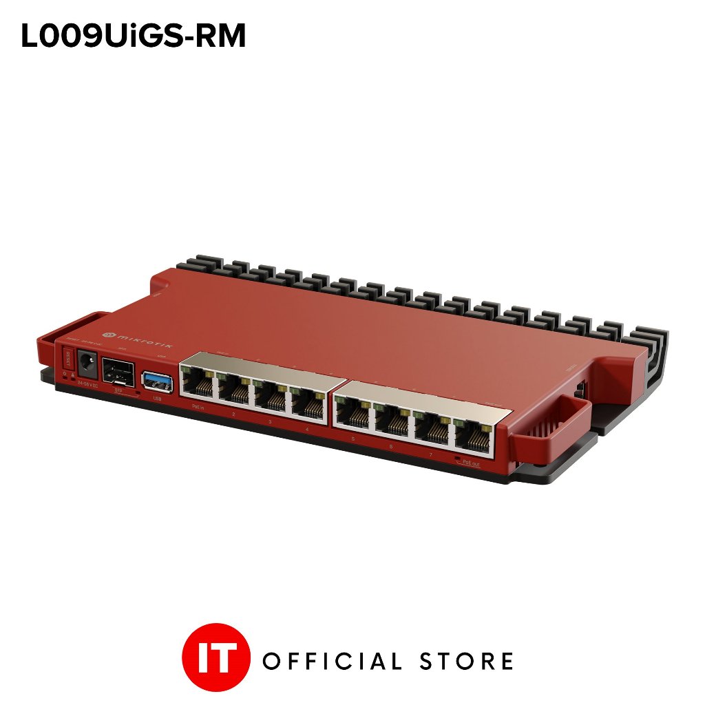 [NEW] MikroTik L009UiGS-RM Router w/ dual-core ARM CPU, (8) Gigabit ...