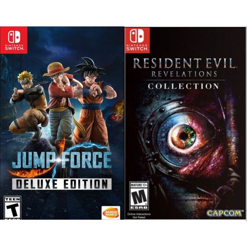 Jump Force + Resident Evil 2 Nintendo Switch | Shopee Philippines