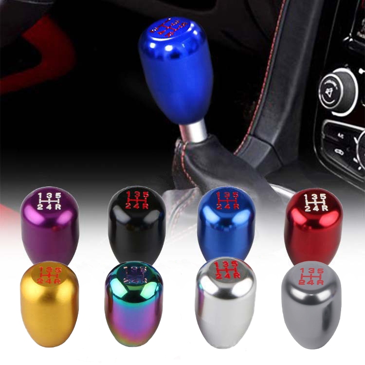 8 colors 5-6 Speed Type R Manual Gear Stick Shifter Knob Car Auto ...