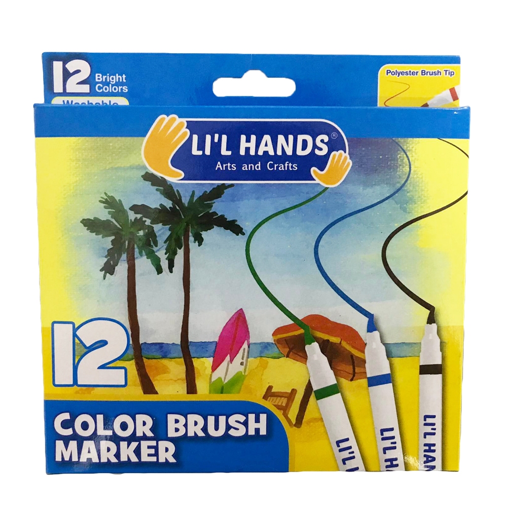 LI'L HANDS COLOR BRUSH MARKER | Shopee Philippines