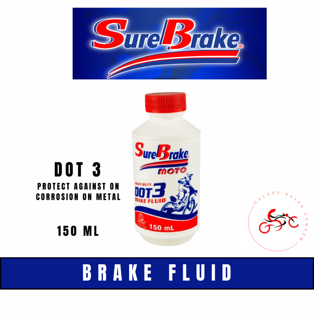 SURE BRAKE BRAKE FLUID (150ml) | Shopee Philippines