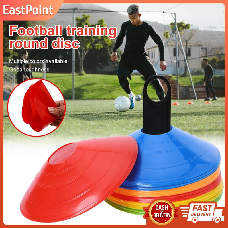 Football Training Logo Plate Soccer Discs Bucket Marker Equipment Sign ...