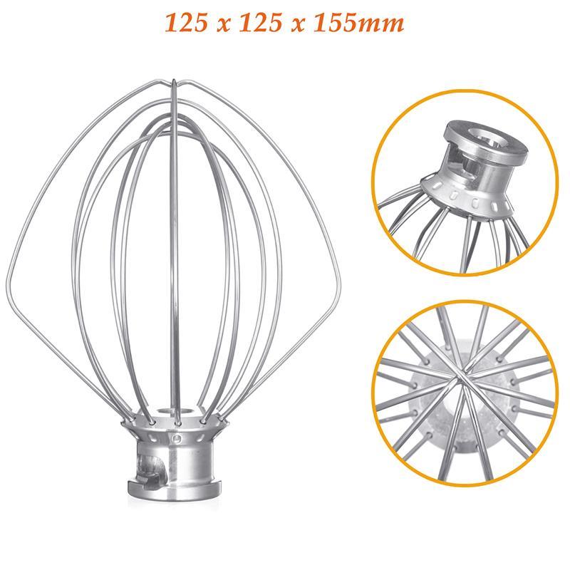 Stainless steel wire whisk attachment for flour cake balloon whisk ...