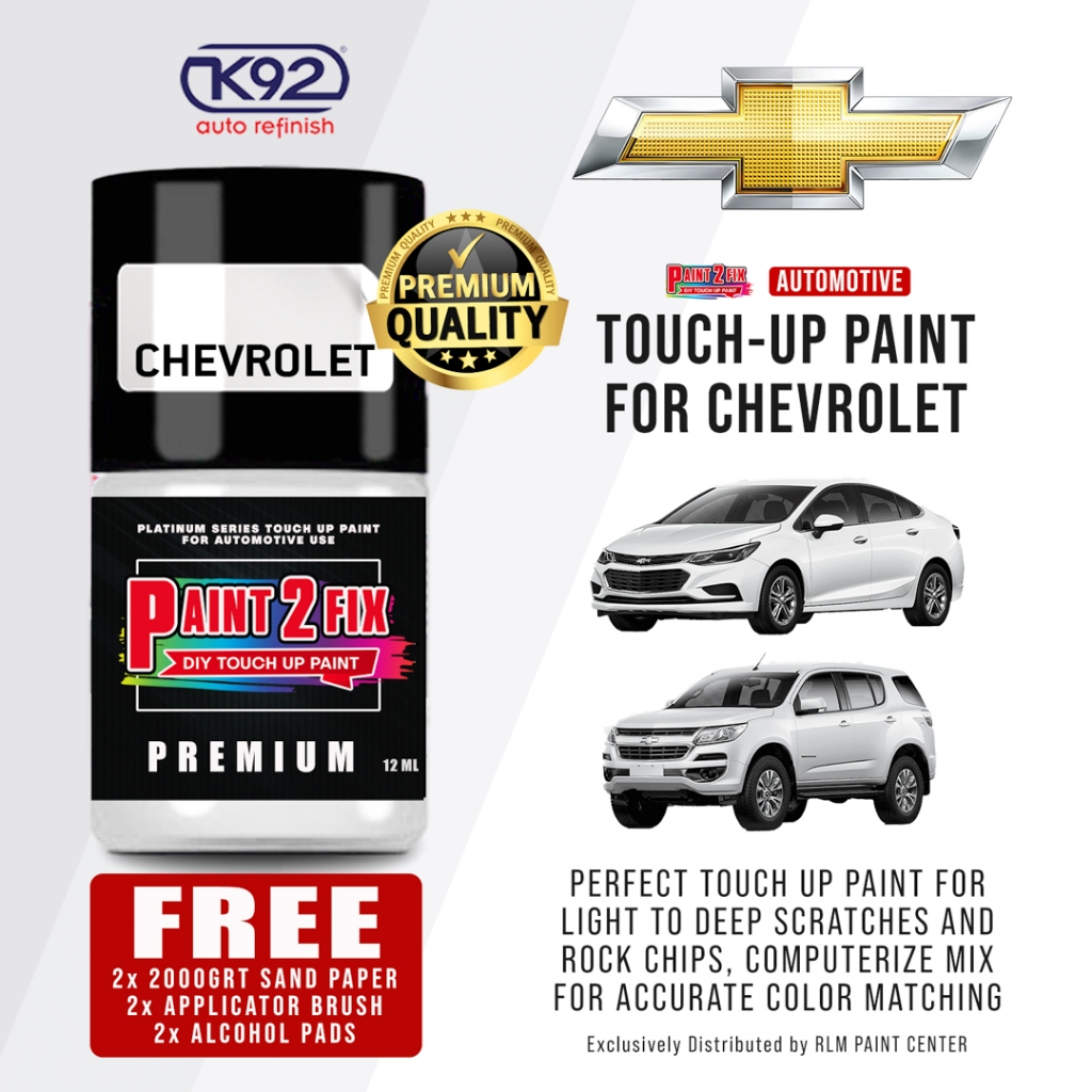 【70% OFF SALE】CHEVROLET 12ml PAINT2FIX DIY PREMIUM TOUCH UP CAR PAINT ...