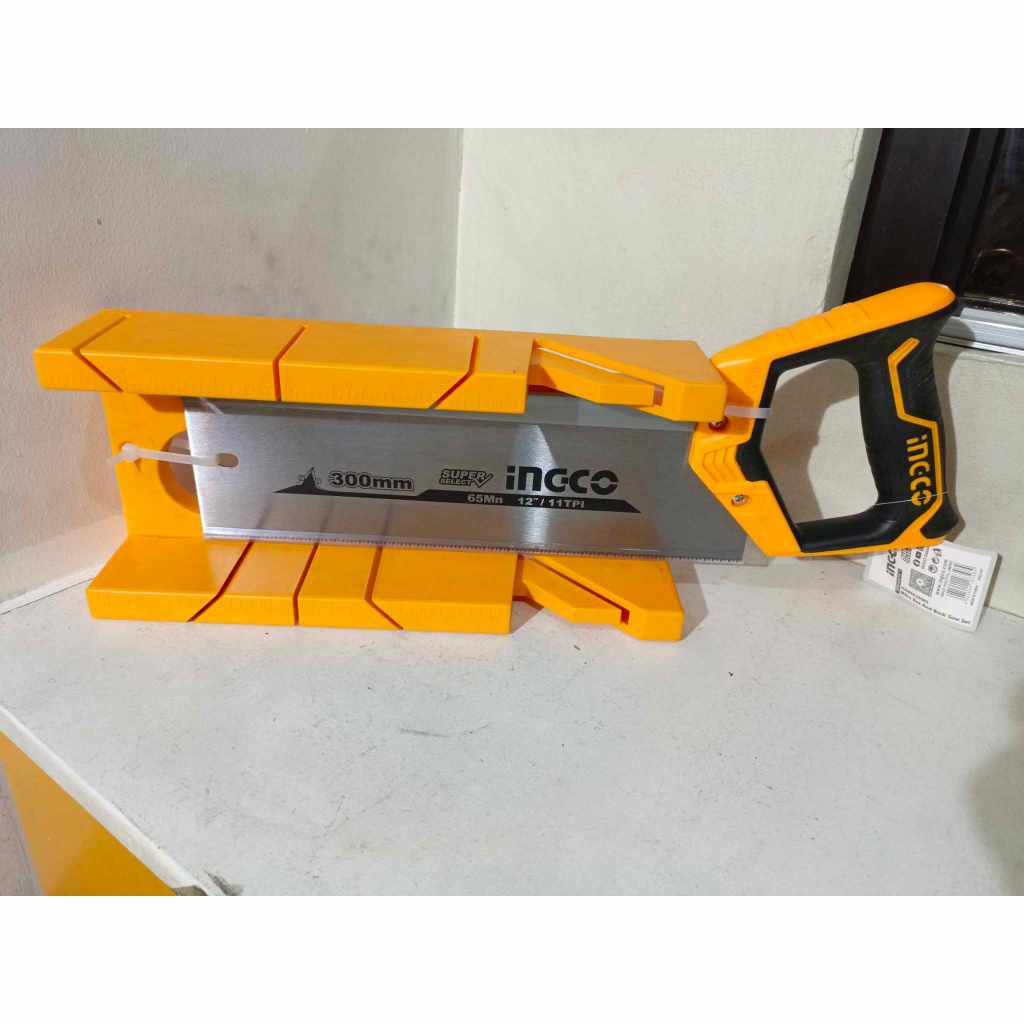 Ingco Mitre Box and Back Saw Set HMBS30082 HT- MERVILLE - TRUH | Shopee ...