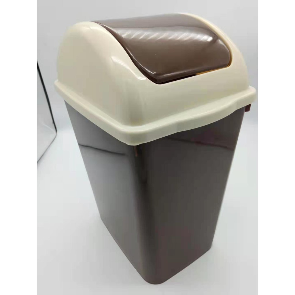 TRASH CAN WITH SWING COVER 10/16/25LITERS/TRASH BIN / GARBAGE BIN ...