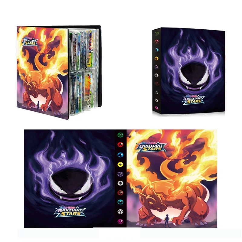 240Pcs Pokemon Cards Album Book Cool Collections Cartoon Anime Game ...