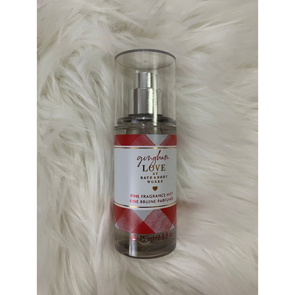 Bath & Body Works Gingham Love Travel Body Mist | Shopee Philippines