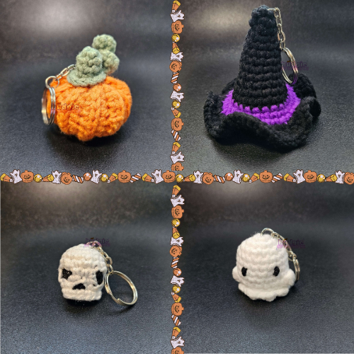 Crochet Halloween Keychains | Shopee Philippines