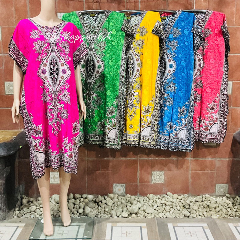 Kaftan Daster Batik Dress BATIK Design | Shopee Philippines