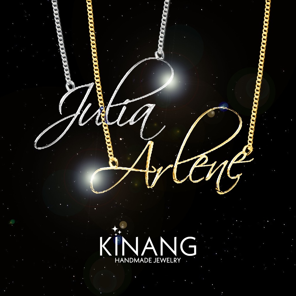 Kinang: Personalized Name Necklace (Hypoallergenic & Non-tarnish ...