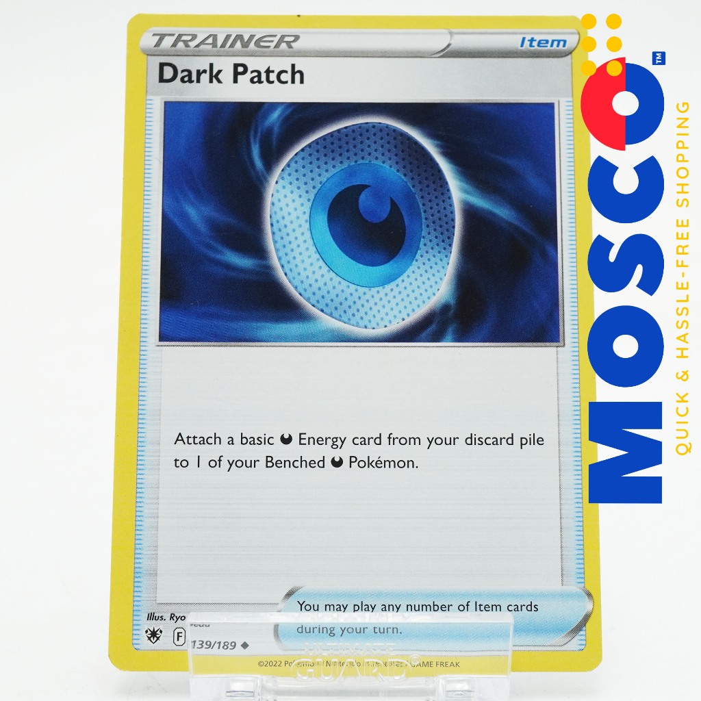 Dark Patch - 139/189 - Uncommon | Item Cards | Pokemon TCG | Shopee ...