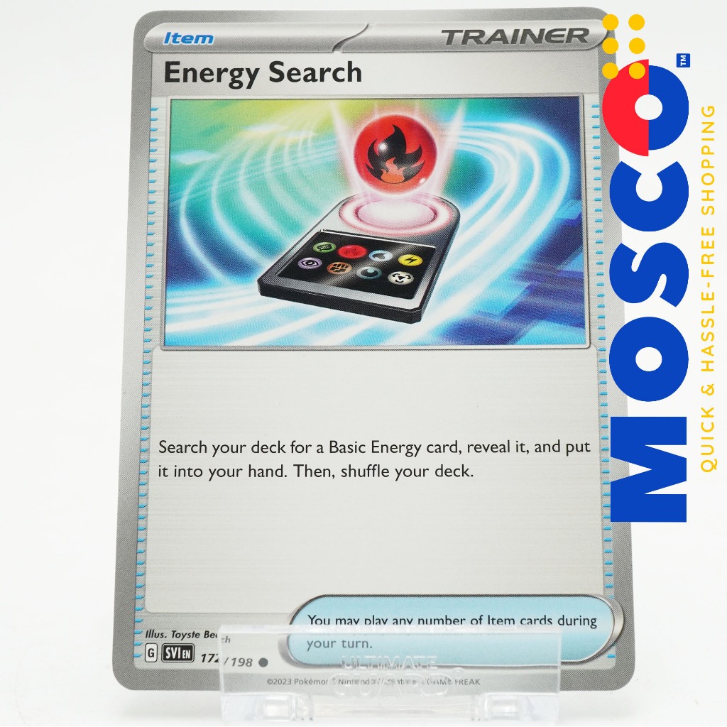Energy Search - 172/198 - Common | Item Cards | Pokemon TCG | Shopee ...