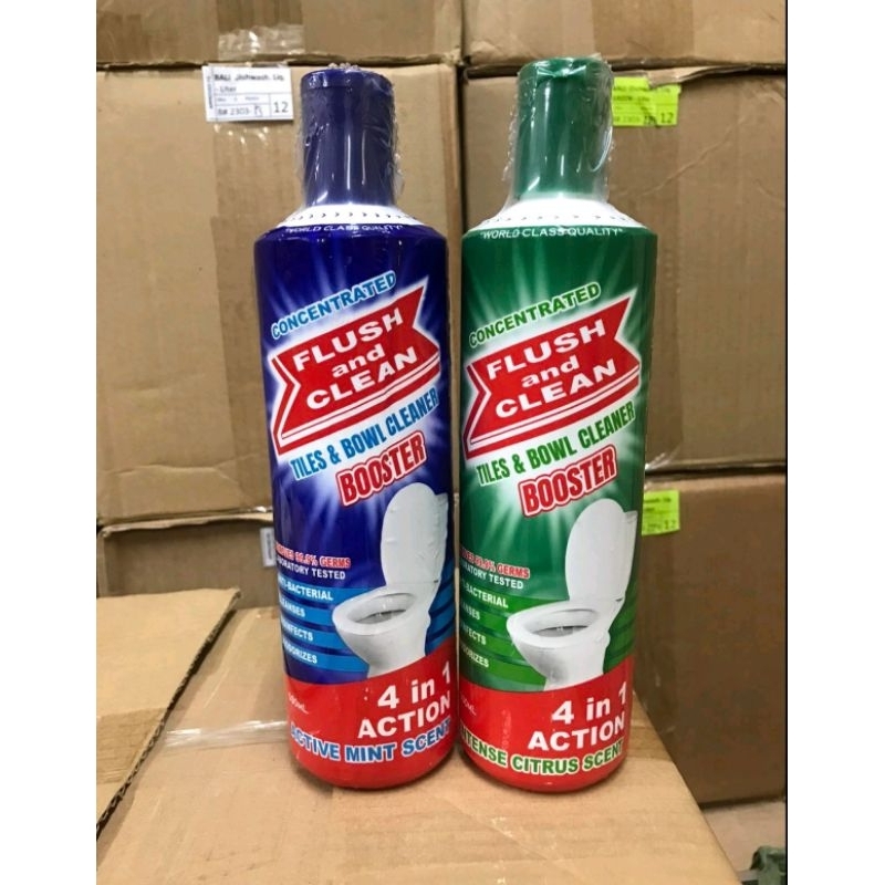 Flush & Clean 500ML - Tiles & Bowl Cleaner | Shopee Philippines
