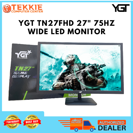 BRANDNEW YGT TN27FHD 27" 75HZ WIDE LED MONITOR | Shopee Philippines
