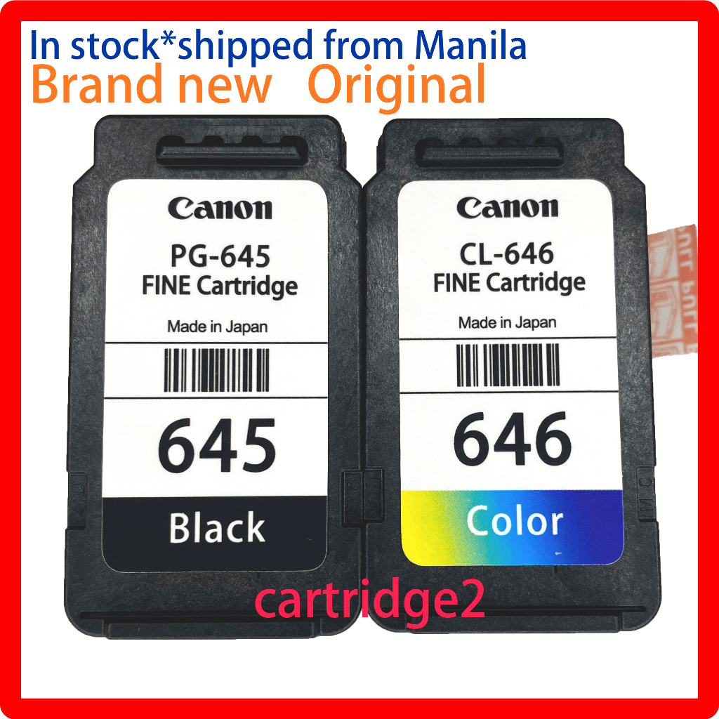 Canon 645 646 ink cartridge refillable PG645 CL646 MG2460 MG2560 MG2960 ...