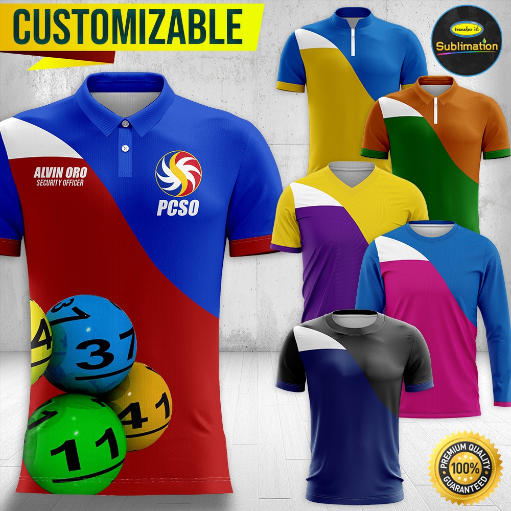 Transfer It Personalized SCS-7C FULL SUBLIMATION Company, School ...