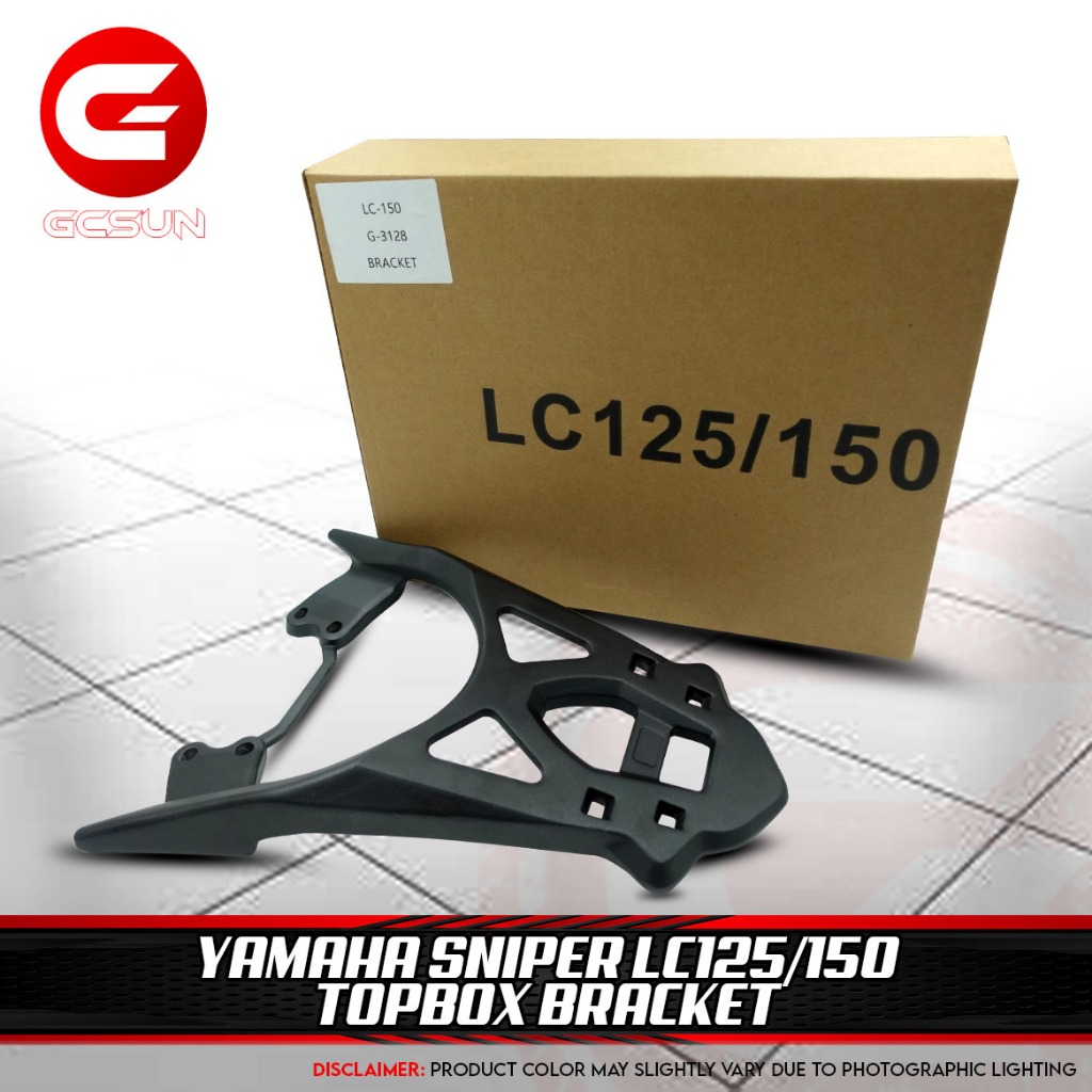 YAMAHA SNIPER lc125/150 TOPBOX BRACKET - GCSUN MOTORCYCLE | Shopee ...