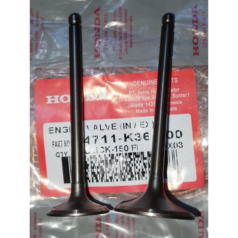 Honda Click 150 ENGINE valve set genuine parts | Shopee Philippines