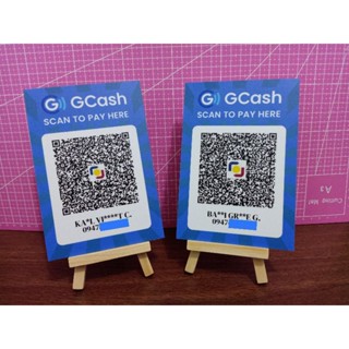 Gcash Qr Code Standee/wood stand/store display/Other Qr Code | Shopee ...