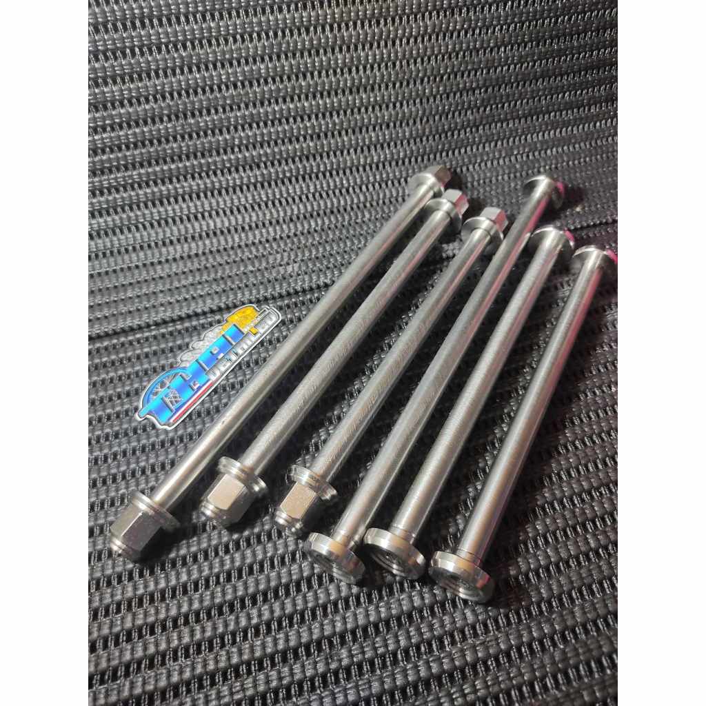 ️ HAND MADE FRONT OR REAR AXLE FOR WAVE, WAVE ALLOY SWING ARM ,RAIDER ...