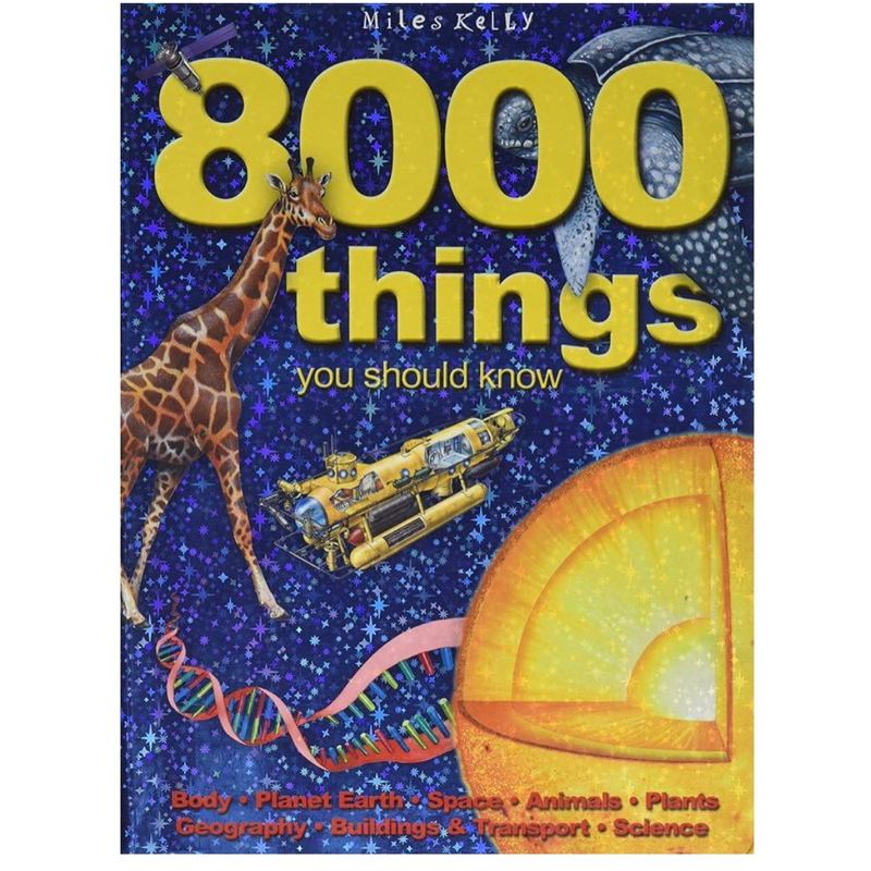 8000 Things you should know.Miles Kelly. | Shopee Philippines