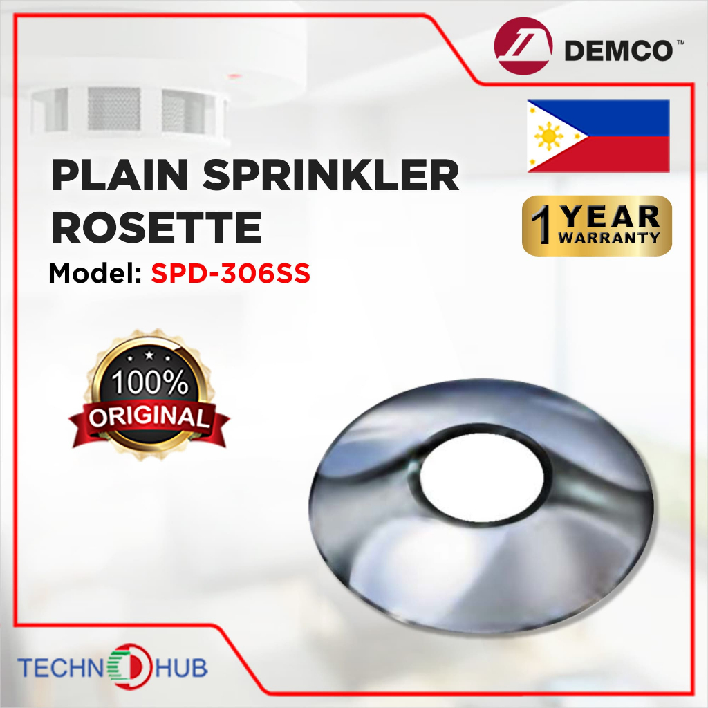 DEMCO Plain Rosette SPD-306SS for Fire Sprinkler | Shopee Philippines