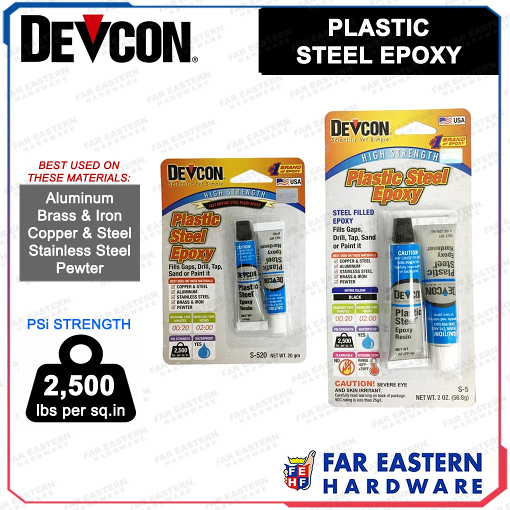 DEVCON Plastic Steel Epoxy | Shopee Philippines