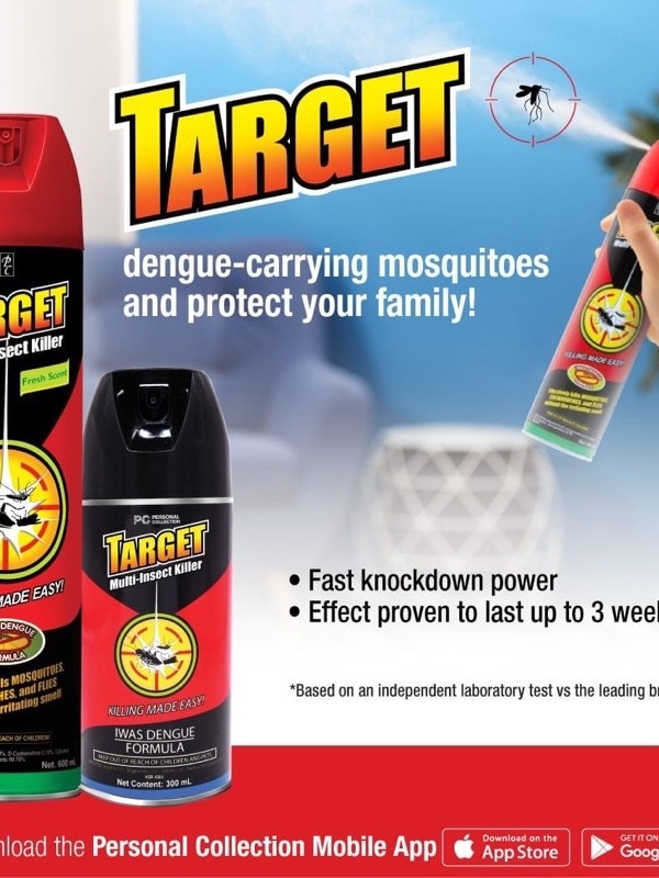 PC Target Multi-Insect Killer (Personal Collection) | Shopee Philippines