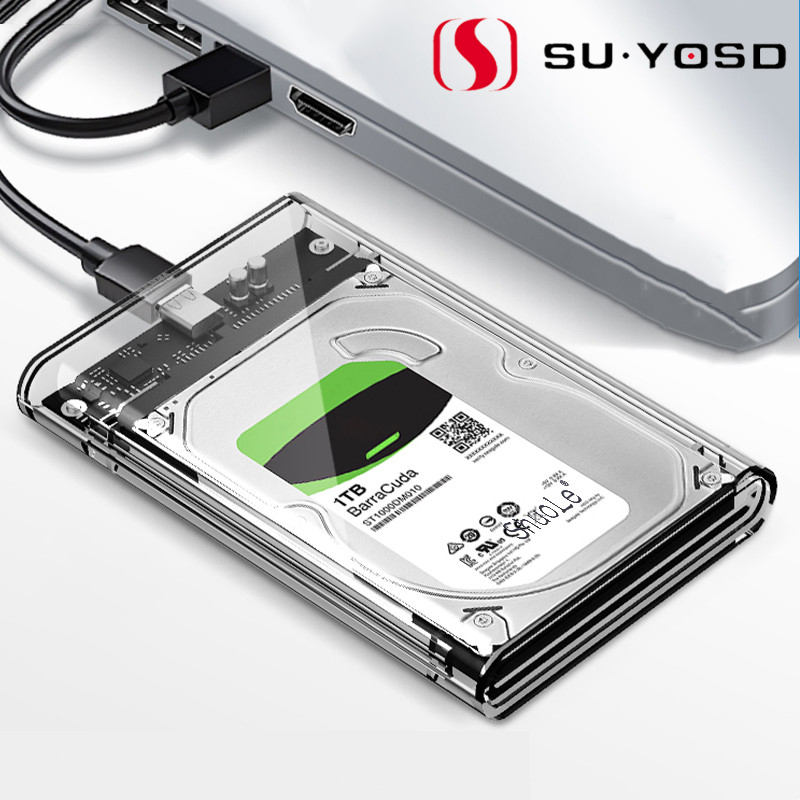 2.5 Inch USB HDD Case Sata to USB 3.0 Hard Drive Disk SATA External ...