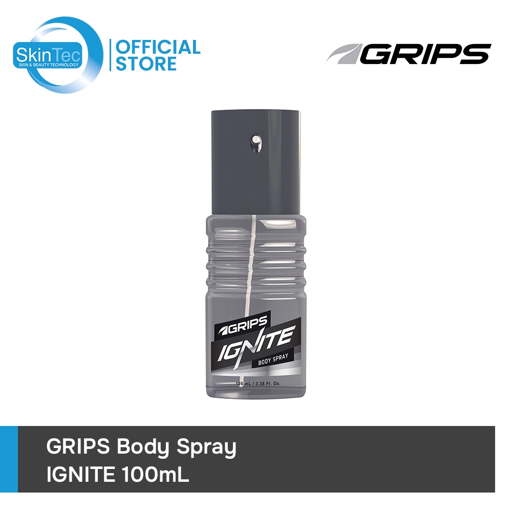 Grips Ignite Body Spray (100ml) | Shopee Philippines