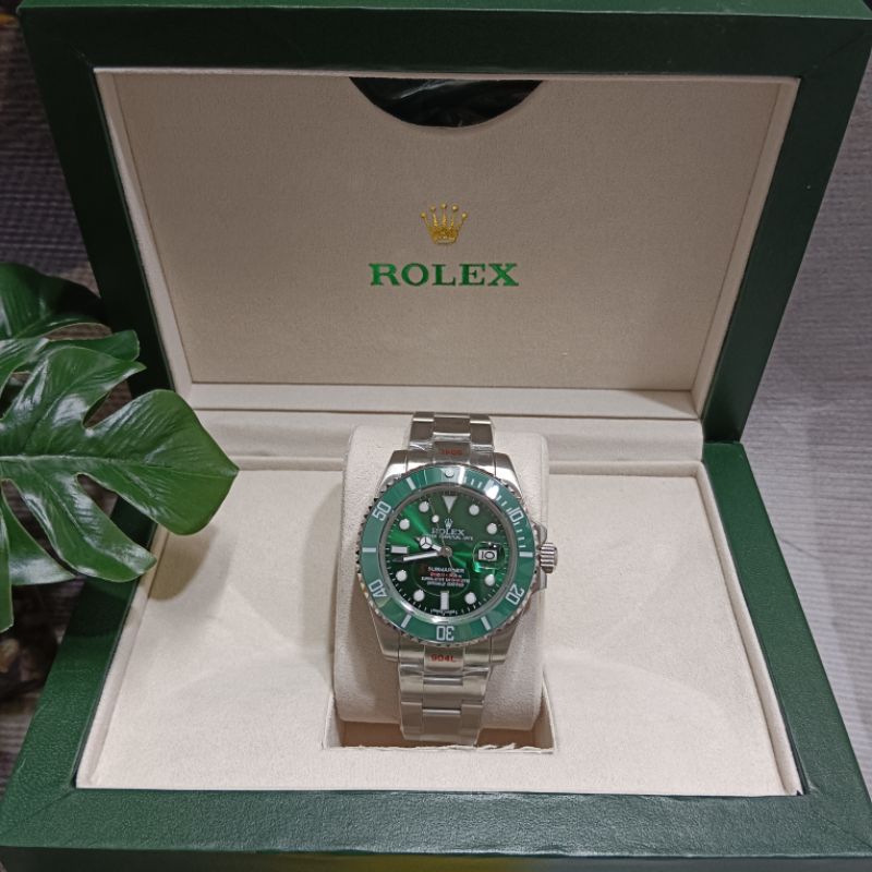 Men's Fashion Watch Submariner Glide Lock 40mm Japan Mechanism | Shopee ...