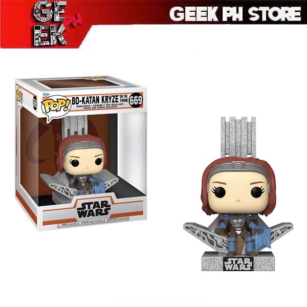 Funko Pop Deluxe Star Wars: The Mandalorian Bo-Katan Kryze on the ...