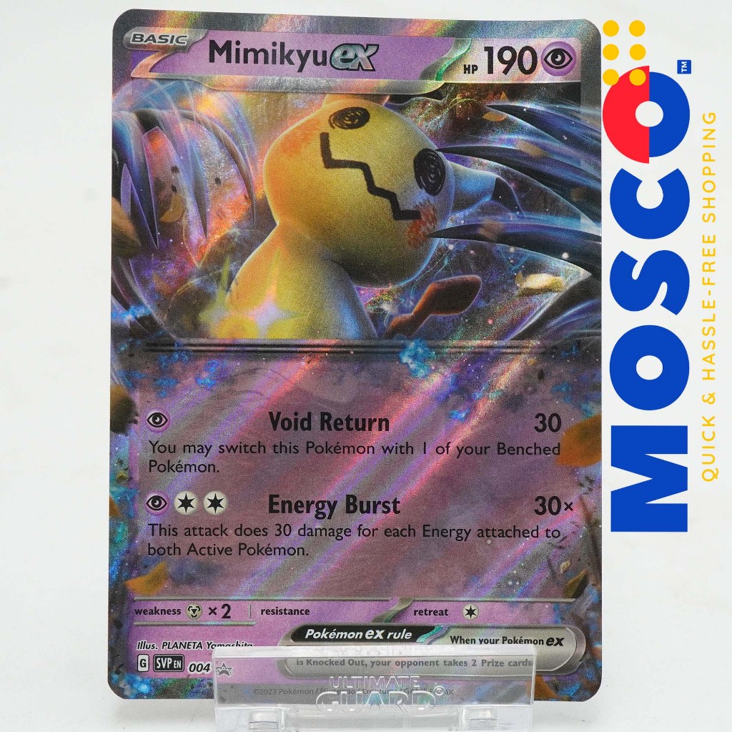 Mimikyu ex - SVP004 - Promo | Pokemon TCG Singles | Shopee Philippines