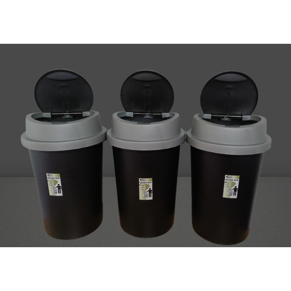 50 LITERS TRASHCAN NO. 6322 TOUCH TOP COVER TRASHBIN/BASURAHAN STOCK ...