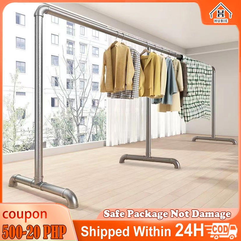 300CM Metal Hanger For Clothes Rack Sampayan Stainless Rack Organizer ...