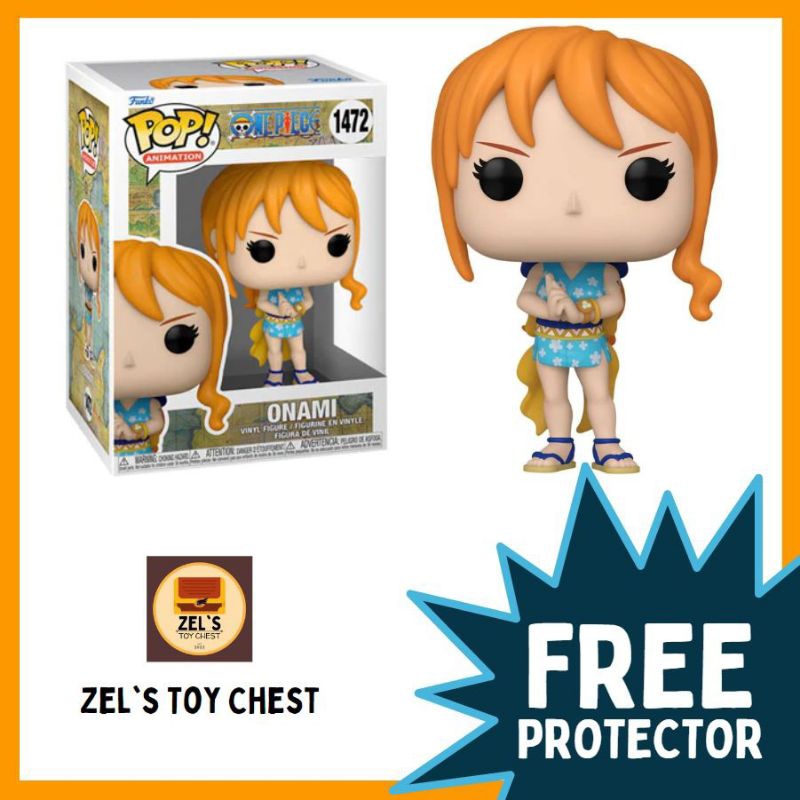 Funko Pop One Piece Onami With Free Protector Sold By Zels Toy