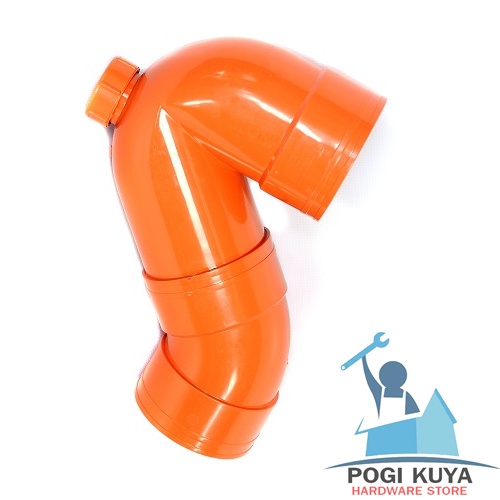 PVC Orange p-trap 2” 3” 4” Elbow Tee Wye Coupling Cleanout For Pipes ...