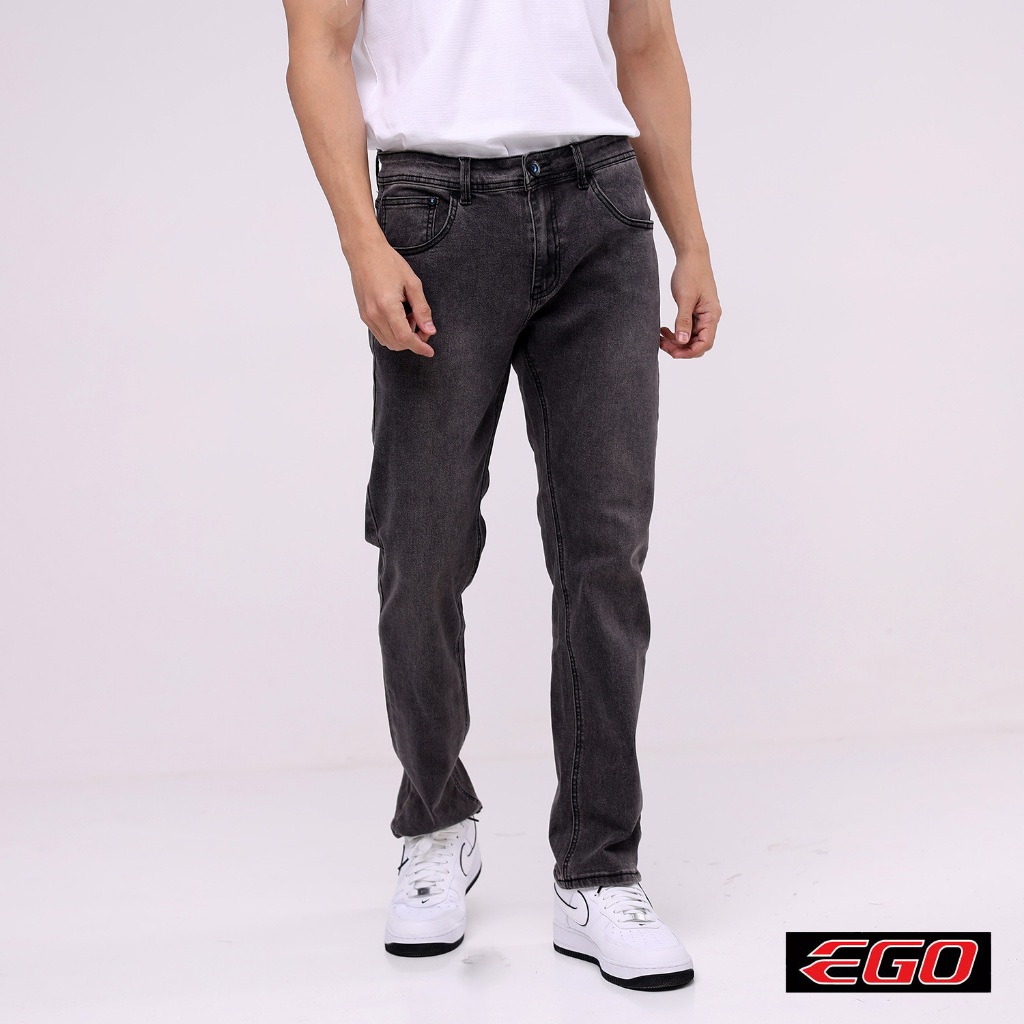 Ego Denim Long Pants Slim Tapered Fit Stretch ESB10-0202 | Shopee ...