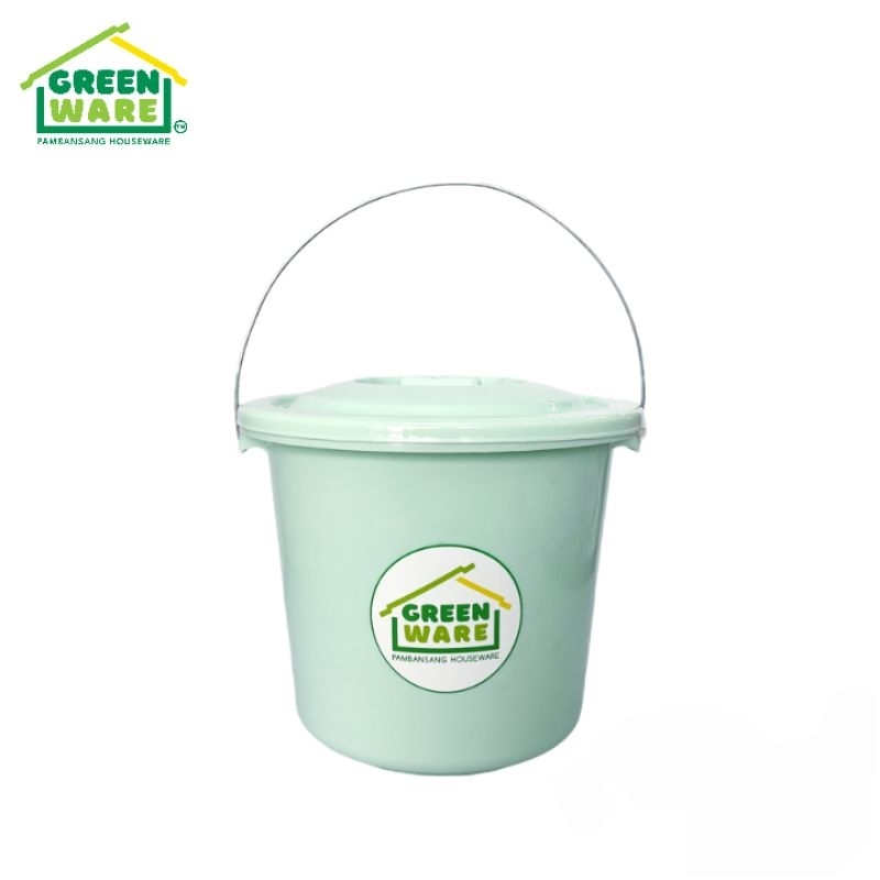 Greenware Pail w/ Cover Arinola Chamber Pot 1.5 GALLON Class B HW-1012 ...
