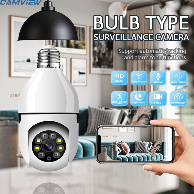 Camview Cctv Bulb Camera Connect To Cellphon Wireless Night Vision Smart Security Camera ...