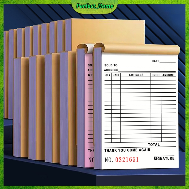 Carbonized Resibo Receipt Wholesale With Carbon Paper Duplicate Receipt ...