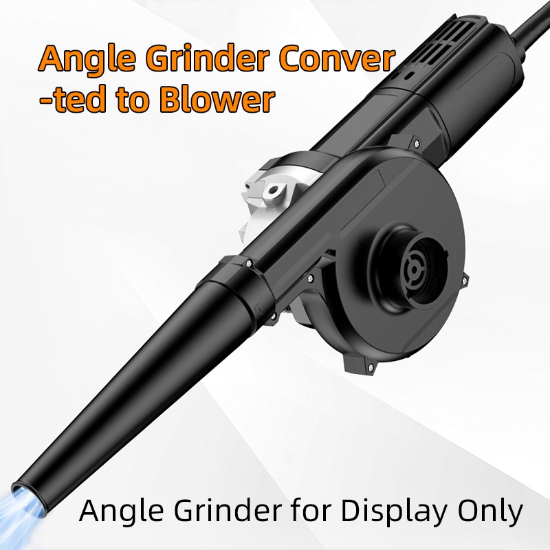 3 in 1 Portable Blower Vacuum Powerful Angle grinder to blower Air Car ...