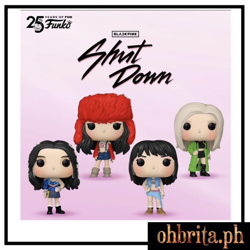 Funko Pop Blackpink 4pc Set Regular [jisoo Jennie RosÉ Lisa] Free
