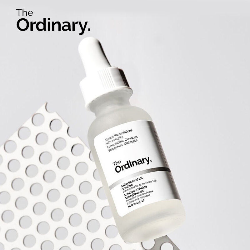 The Ordinary Salicylic Acid 2% Solution Acne Pimple Remover Serum ...