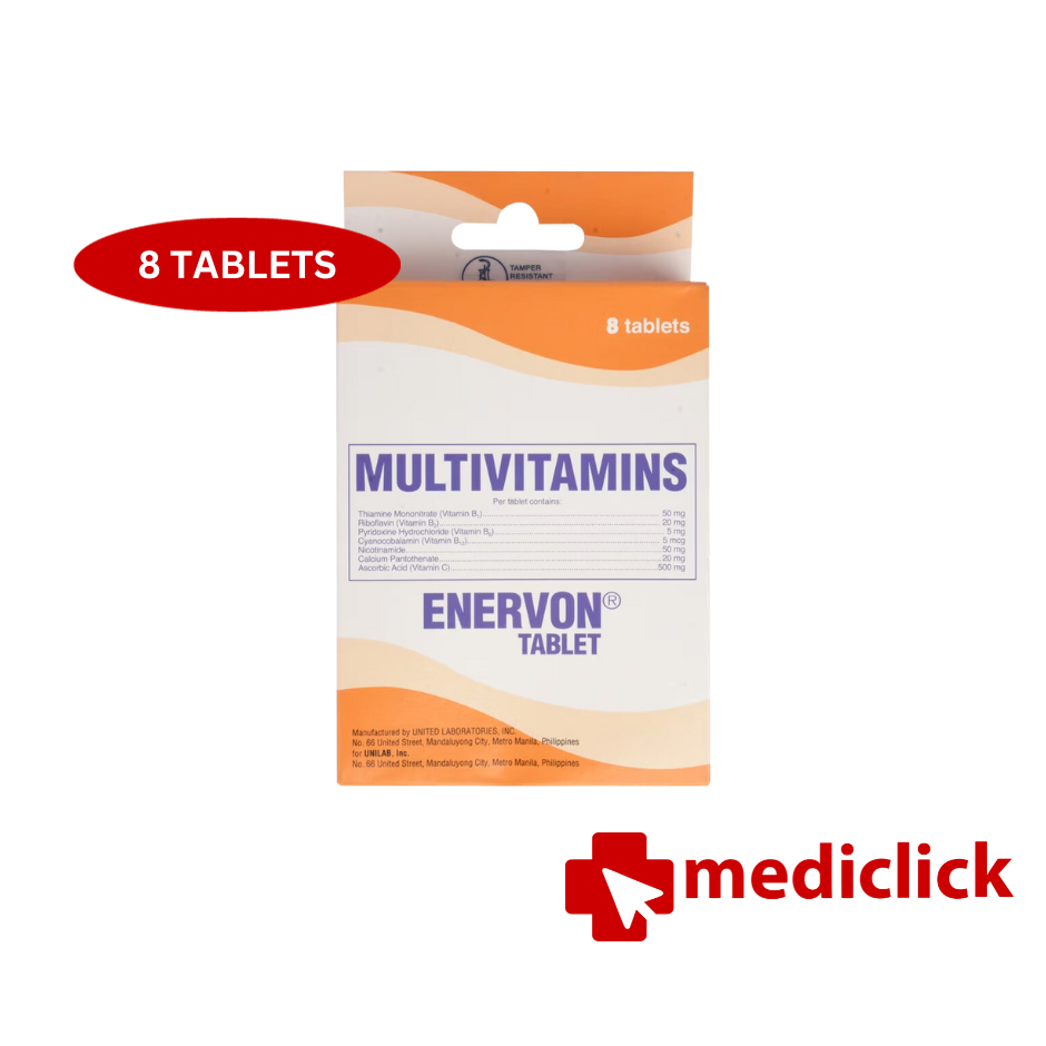 Enervon C Flex - 8 TABLETS | Shopee Philippines