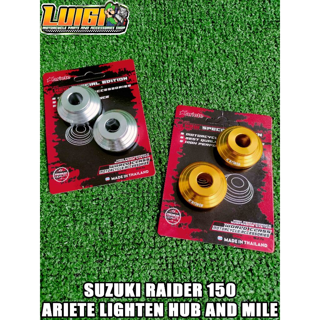 ARIETE SUZUKI RAIDER 150 LIGHTEN HUB AND MILE | Shopee Philippines