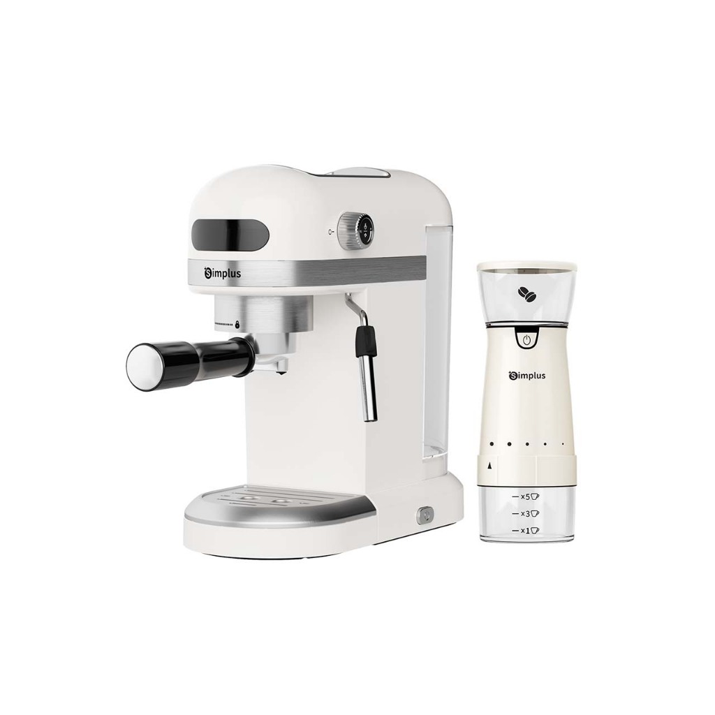 Simplus Espresso Coffee Machine Semi-Automatic 15Bar High Pressure 1.2L ...